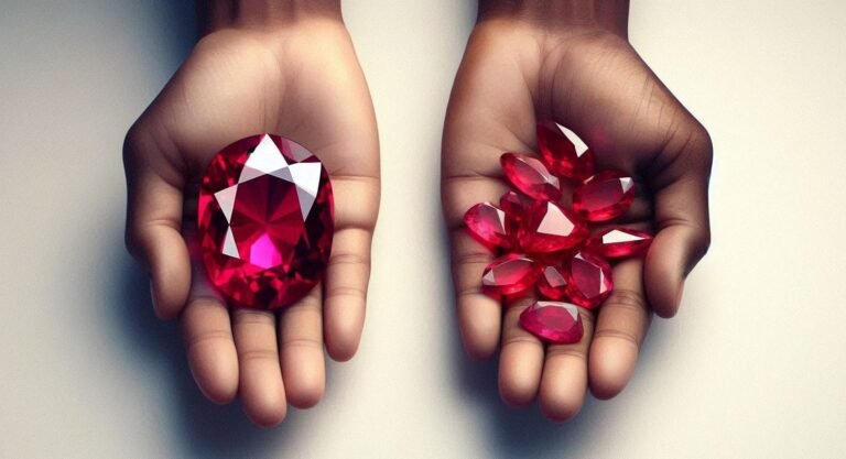 Burmese vs Mozambique Ruby